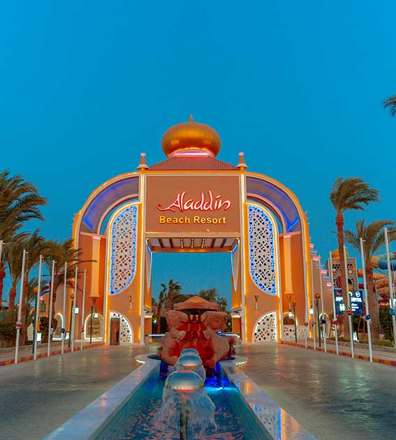 Facing the beachfront, Aladdin Beach Resort - Families and Couples Only ...